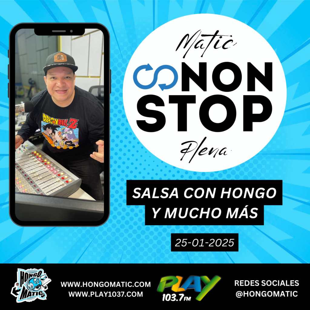 NON STOP SALSA CON HONGO Y MAS 25-01-2025 - HONGOMATIC DJ HONGO